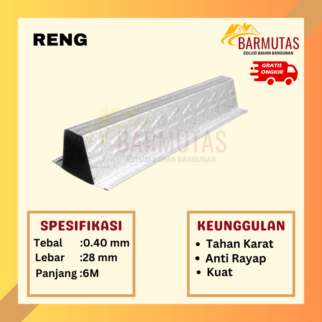 Jual BARMUTAS STEEL - Pabrik Reng 0.40 MM | Shopee Indonesia