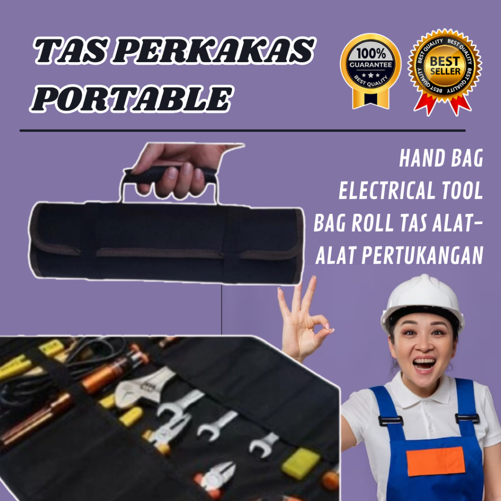 Jual Tas peralatan bag roll Jahitan Rapi untuk membawa alat alat ...