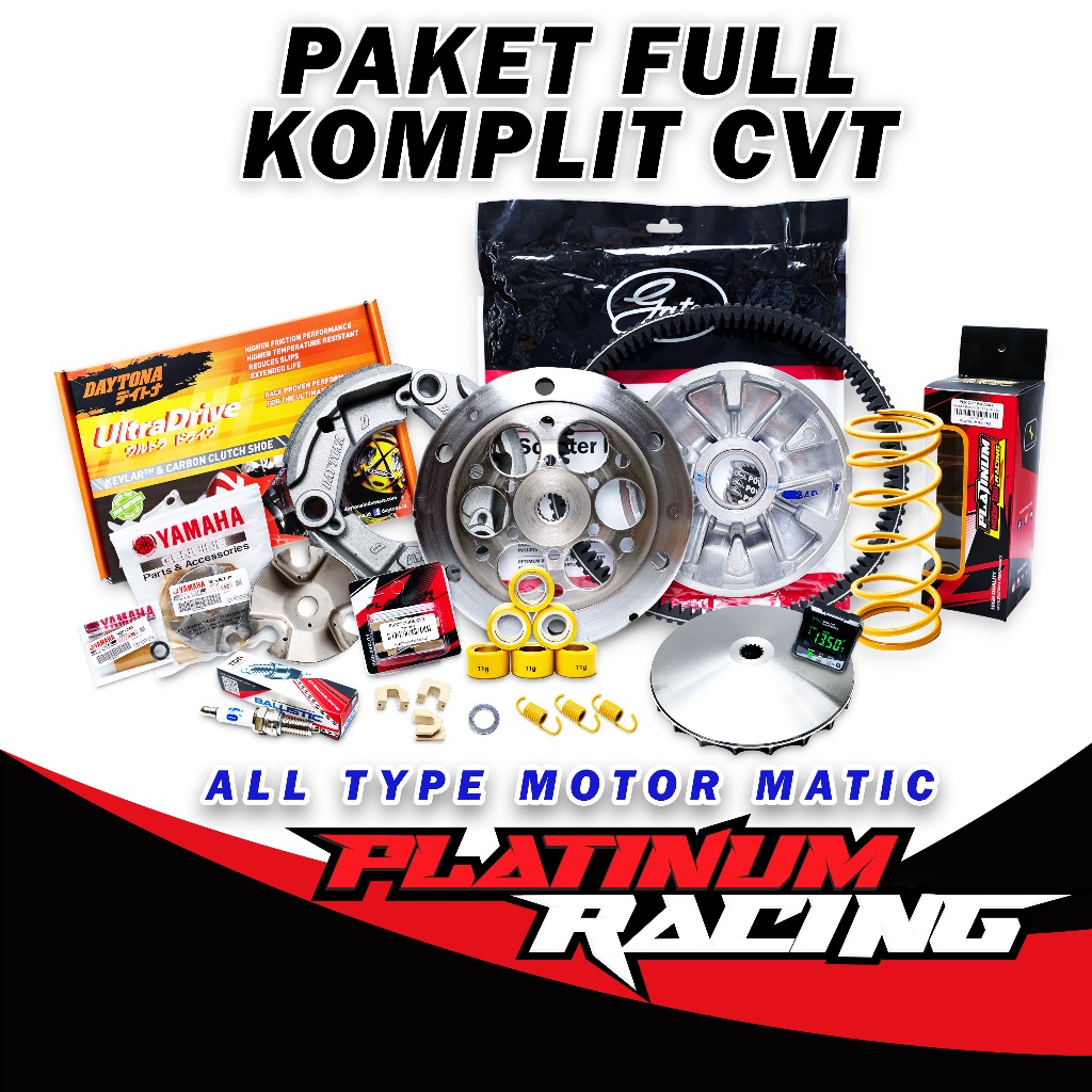 Jual PAKET KOMPLIT CVT NMAX UPGRADE FULL KOMPLIT PCX KIRIAN CVT BEAT ...