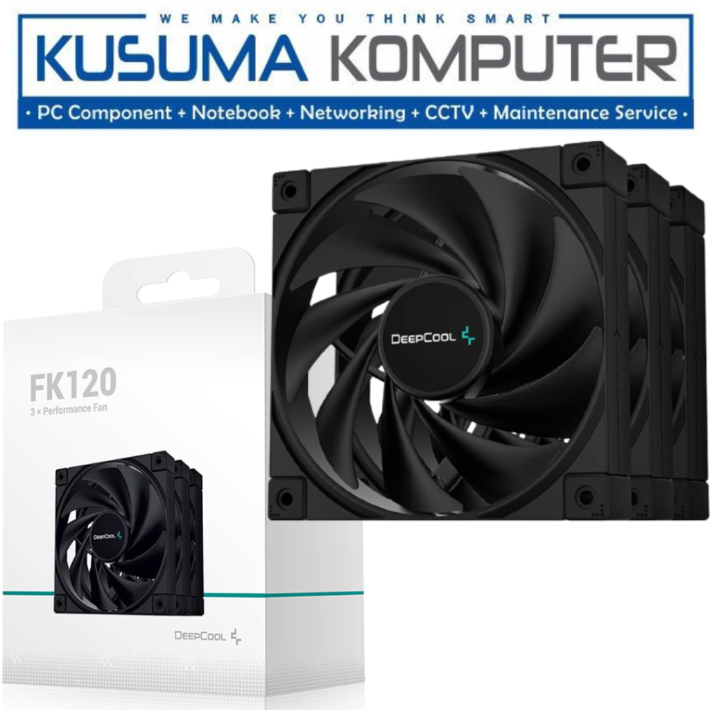 Jual Deepcool FK120 FK 120 3 IN 1 High Performance PWM Fan 12cm ...