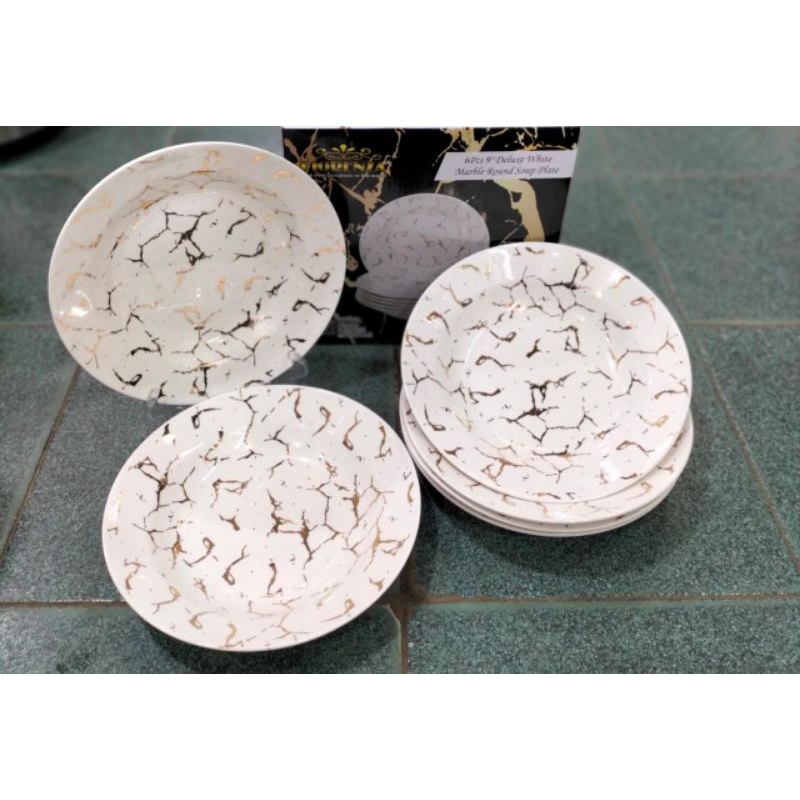 Jual Piring ceper 10.5inch MP-DP10.5 Marble put | Shopee Indonesia