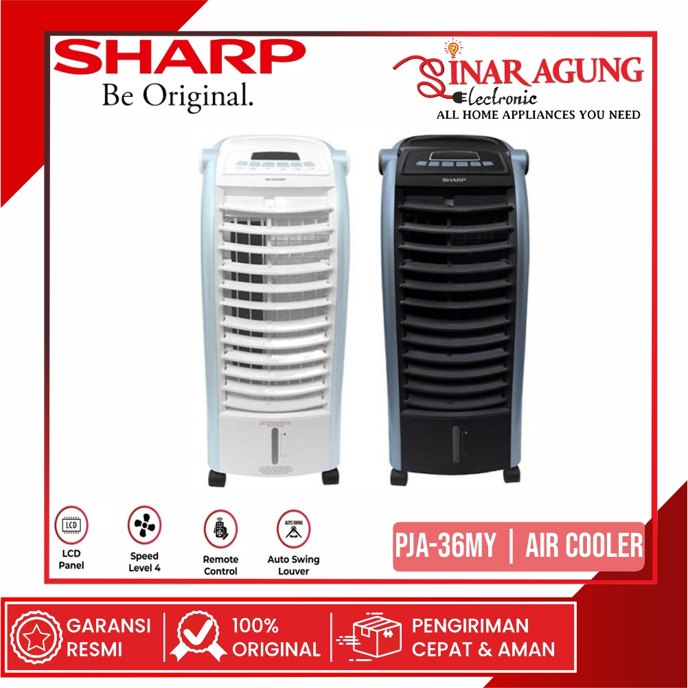Jual [COD] AIR COOLER SHARP PJA36TY / PJA36 / PJA-36 (4 ICE PACK / 6 ...