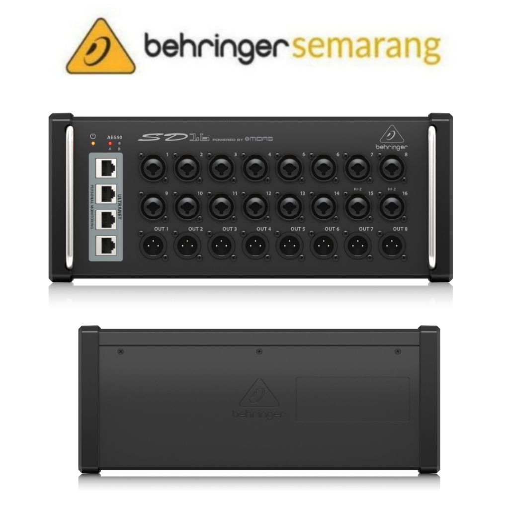 Jual BEHRINGER SD16 / SD-16 / SD 16 Stage Box Midas Preamps | Shopee ...