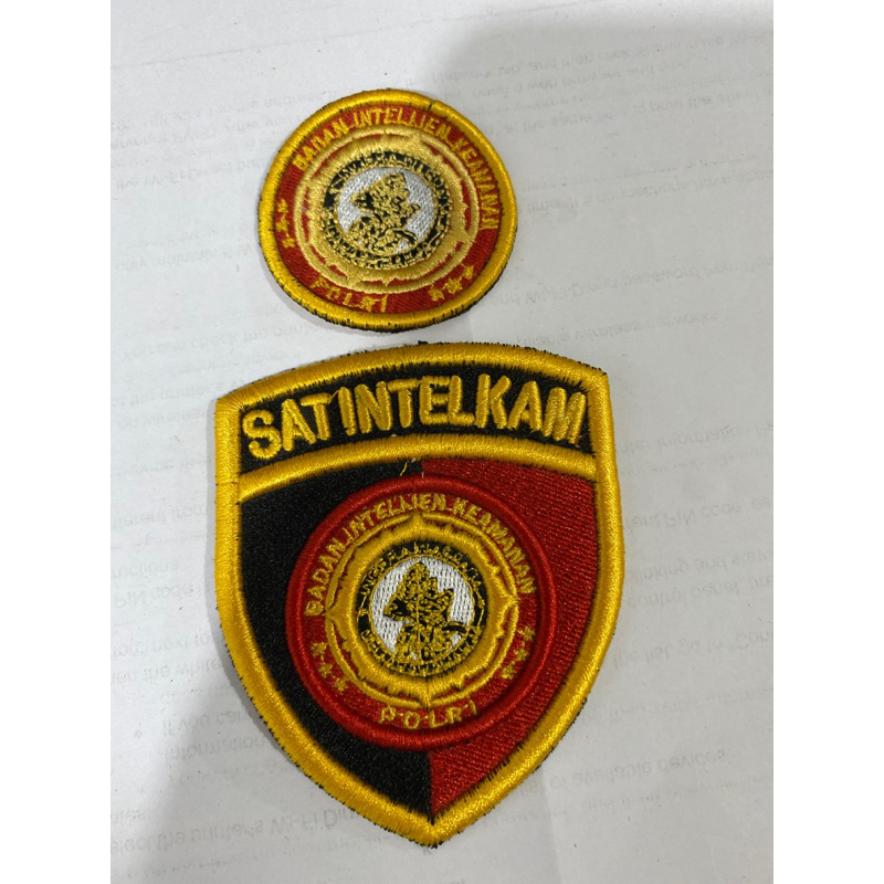Jual Lg Dit/ Sat Intelkam Bordir timbul | Shopee Indonesia