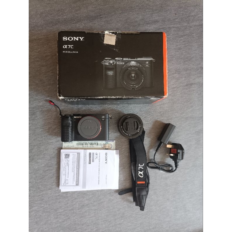 Jual Sony a7c kit lens / Sony a7c kit 28-60mm f4-5.6/ Sony kamera like ...
