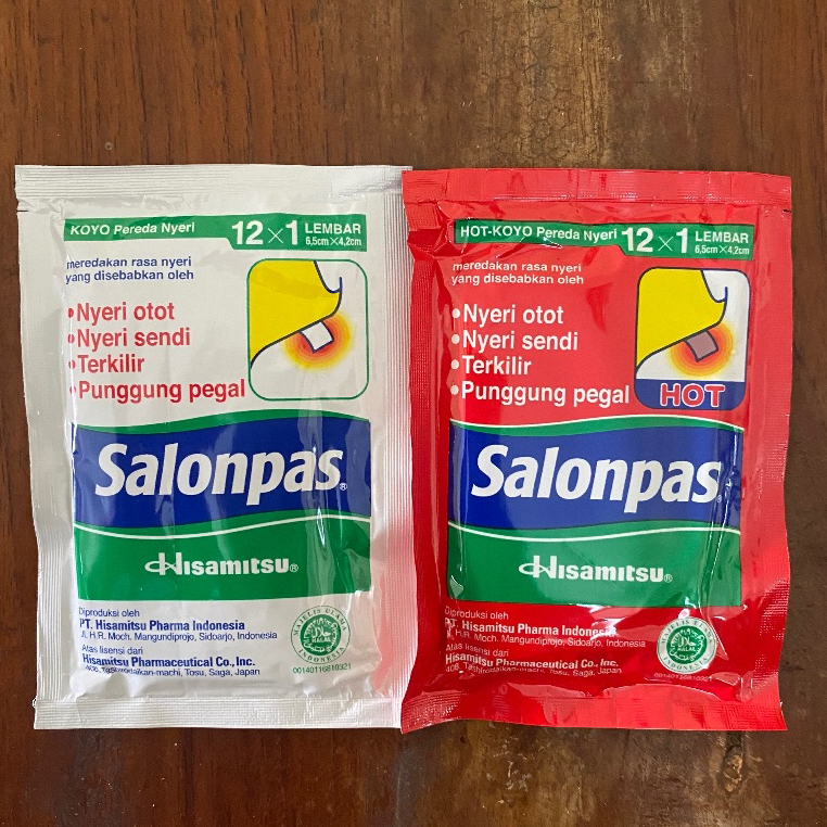 Jual Salonpas/Salonpas Hot Koyo Sachet Isi 12 Lembar | Shopee Indonesia