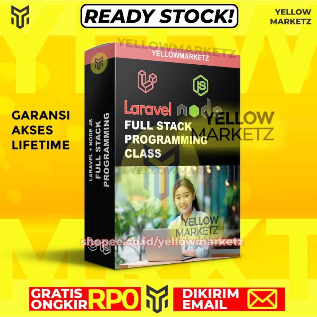 Jual Belajar Laravel Node Js Programming Mahir Jadi Progammer Laravel And Nodejs Materi