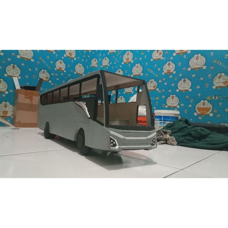 Jual MENTAHAN MINIATUR BUS JETBUS 5 SKALA 1:20 | Shopee Indonesia