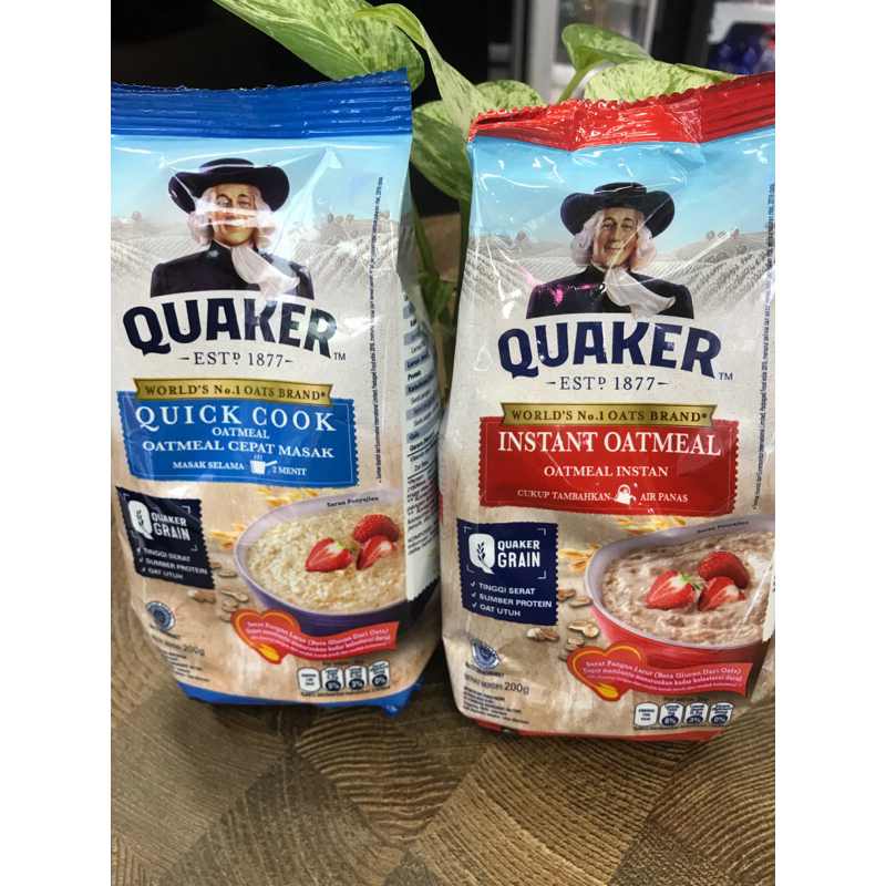 Jual QUAKER OATMEAL 200gr | Shopee Indonesia
