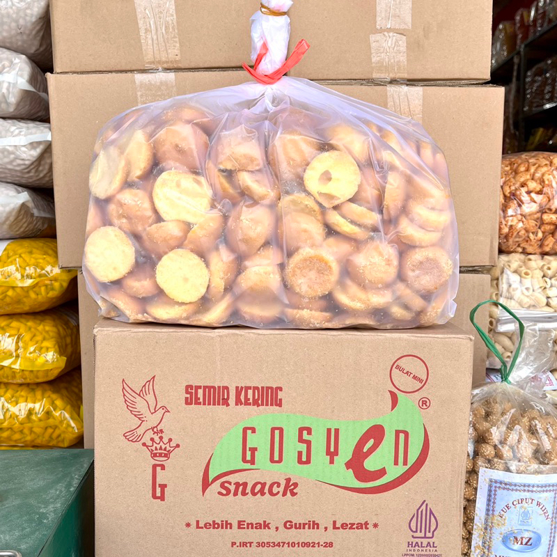Jual BAGELEN BULAT MINI 1 DUS (2Kg) GOSYEN | Shopee Indonesia