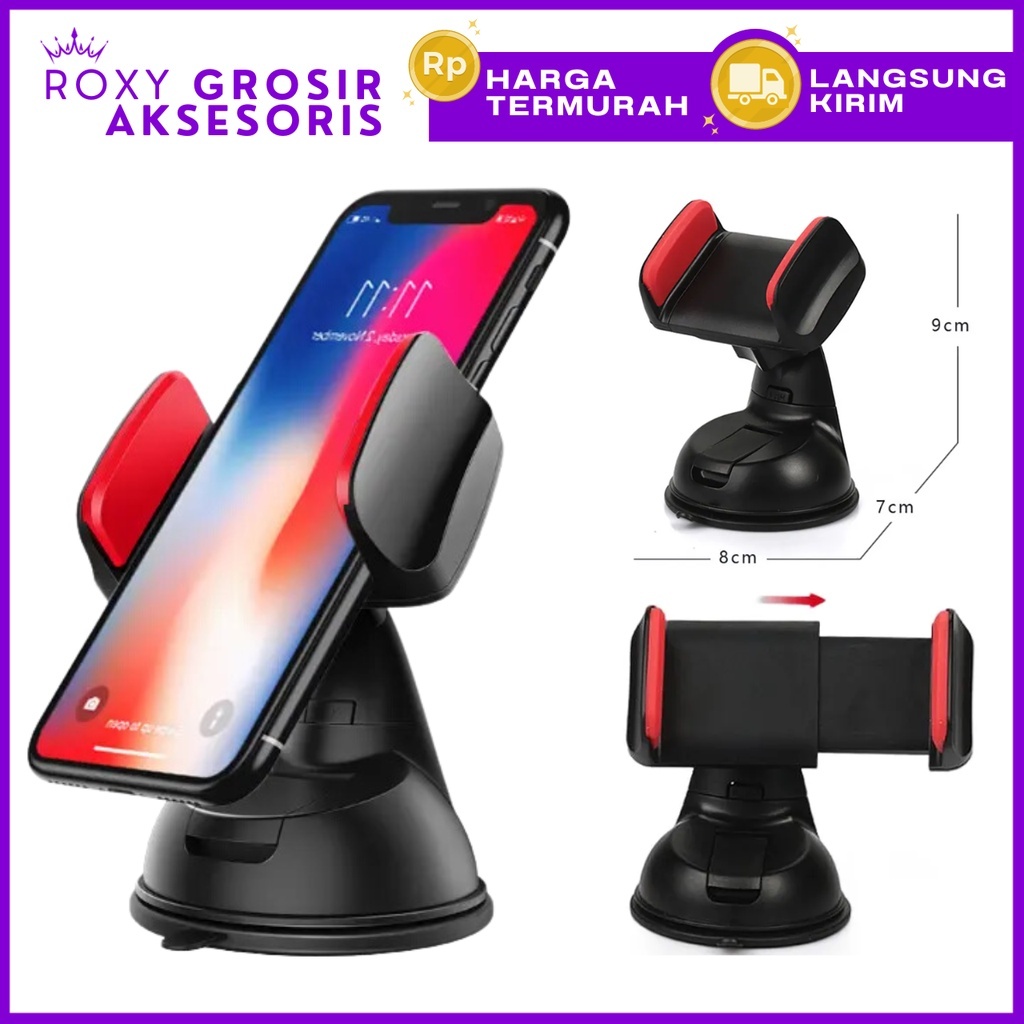Jual Holder Mobil Stand Handphone HD36 Dudukan Hp Mobil untuk Dashboard ...