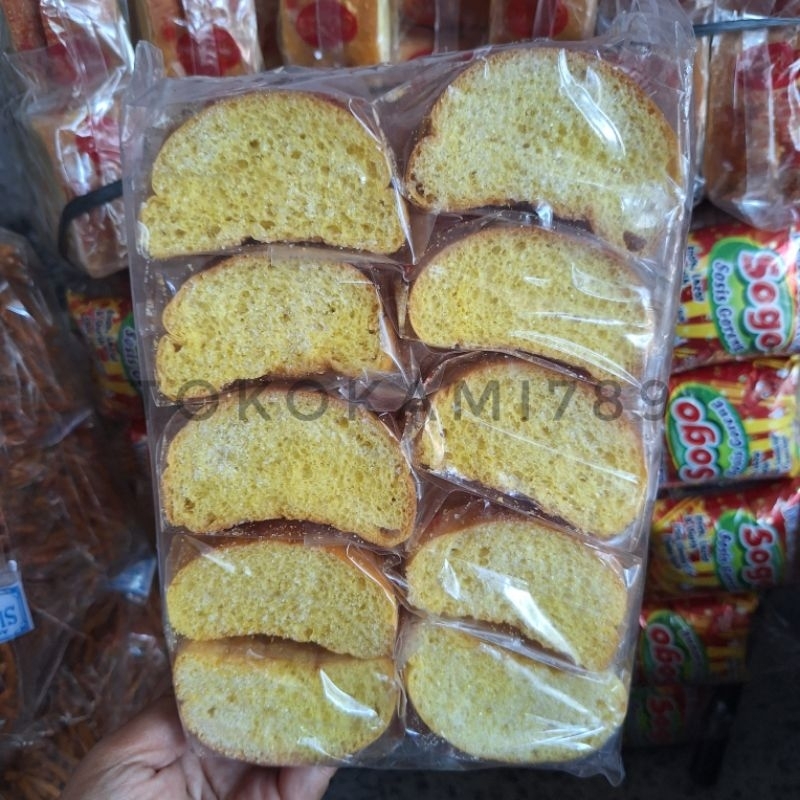 Jual Roti Kering Sri Roti Tabur Gula Pasir 1 Pak Isi 10 Bungkus