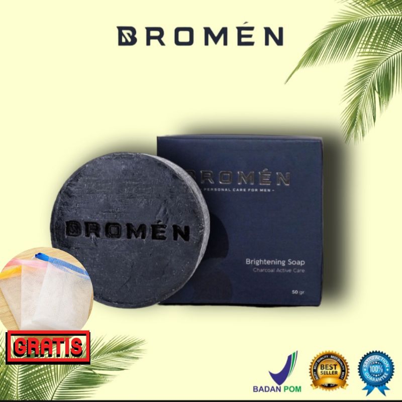Jual Bromen Sabun Cowok Original Sabun Wajah Pria Penghilang Jerawat ...