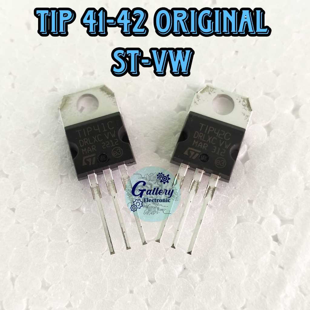 Jual TIP 41 & 42 / Transistor TIP 41C 42C Original Super ST - VW | Shopee Indonesia