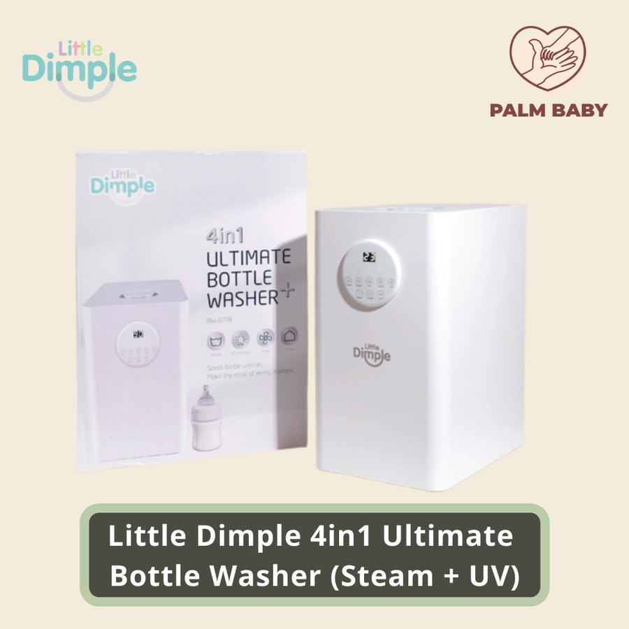 Jual Little Dimple 4in1 Ultimate Bottle Washer - Steam + UV | Shopee ...