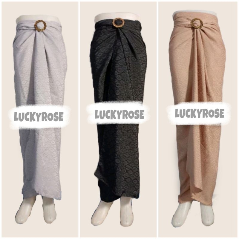 Jual Rok Lilit Motif Timbul / Rok Lilit Viscose / Rok Lilit Doby / Rok ...