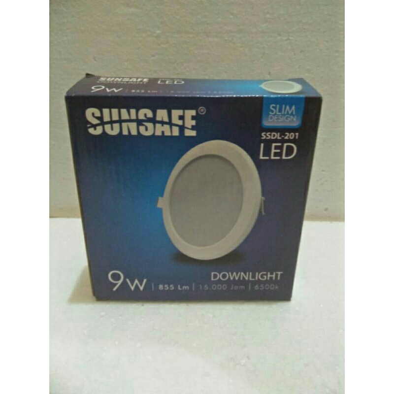 Jual Downlight LED Panel 9 Watt/IB Panel 9 Watt SUNSAFE Cahaya Putih ...