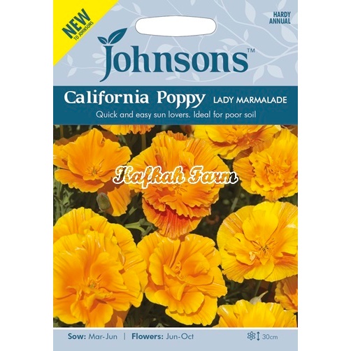 Jual Benih 3 Biji Bunga CALIFORNIA POPPY Lady Marmalade | Shopee Indonesia