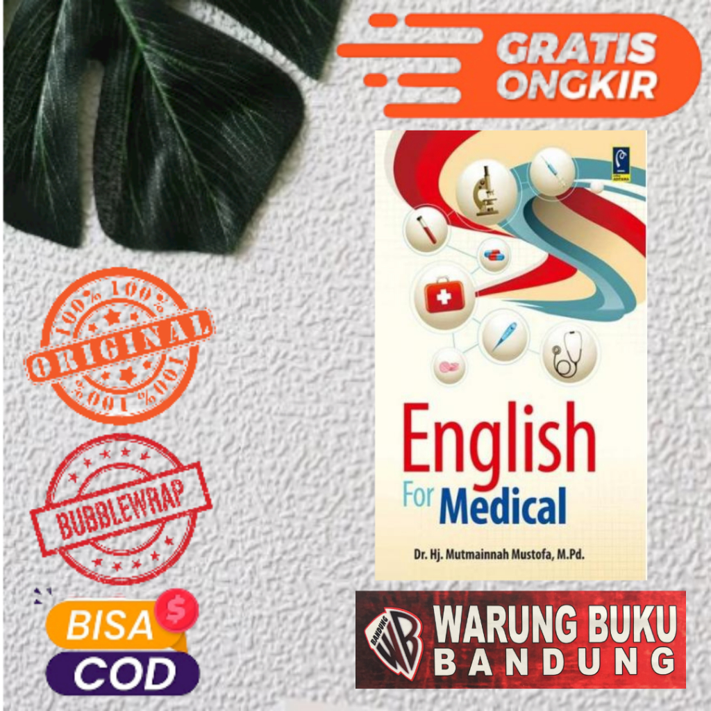 Jual BUKU ENGLISH FOR MEDICAL - Dr. Hj. Mutmainnah Mustofa, M | Shopee ...