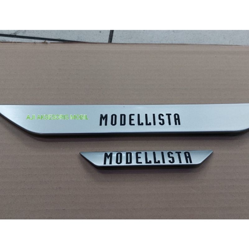 Jual EMBLEM BODYKIT MODELLISTA LOGO BODYKIT DEPAN DAN BELAKANG INNOVA ...