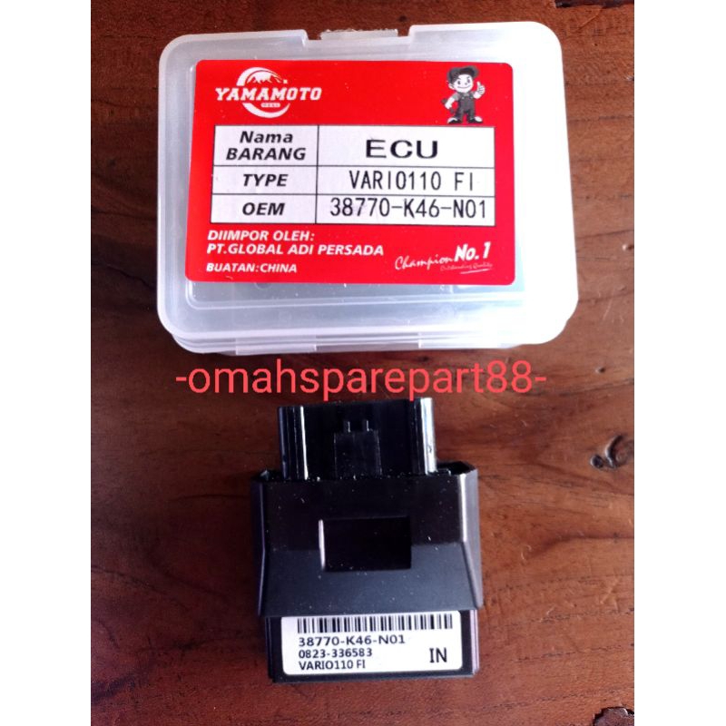 Jual Yamamoto ecu vario110 fi 38770-k46-n01 | Shopee Indonesia