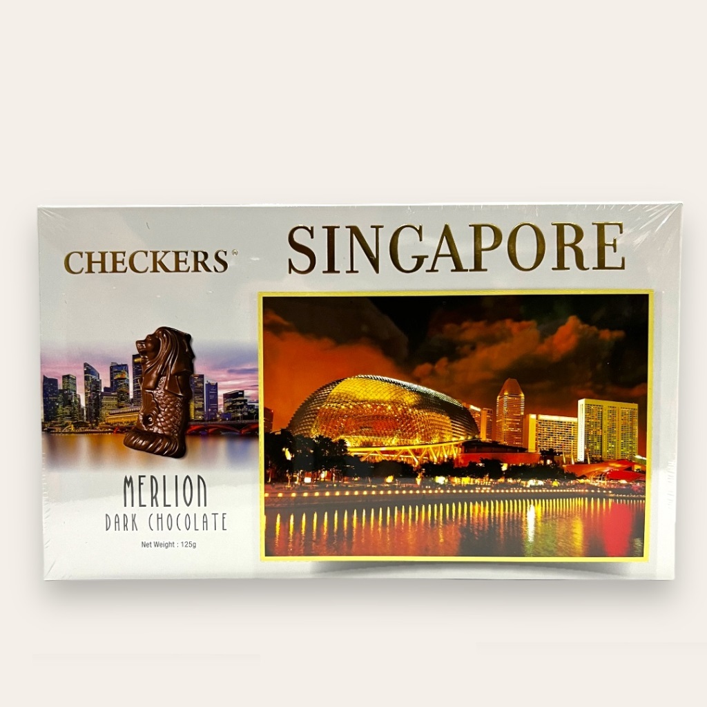 Jual Checkers Chocolate Merlion Singapore Coklat Oleh2 Singapore ...