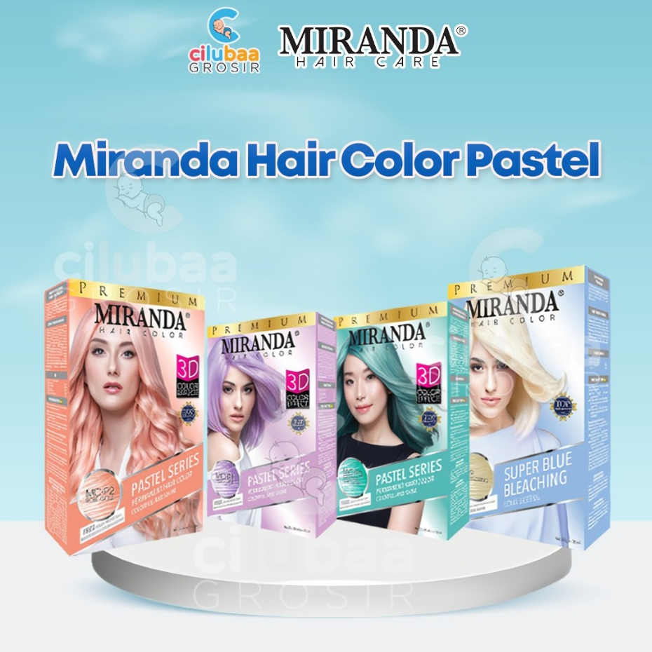 Jual MIRANDA Hair Color Pastel Proxide 30 ml Premium Permanent ...