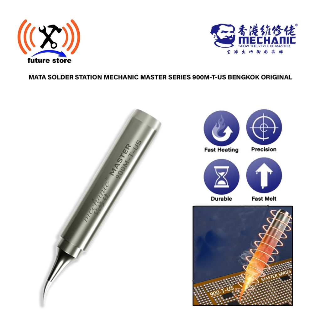 Jual MECHANIC MASTER SERIES 900M-T-US MATA SOLDER STATION SOLDERING IRON TIP BENGKOK ORIGINAL ...