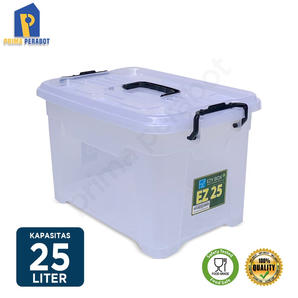 Jual Storage Box Multifungsi Box Container 25 L Transparan | Shopee ...