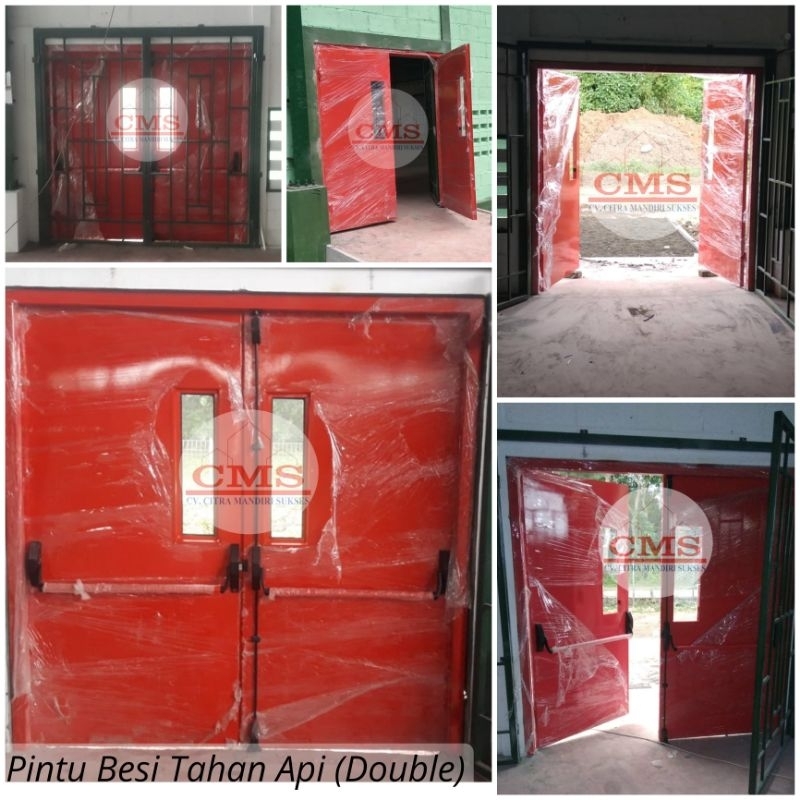Jual Pintu besi Tahan Panas / Pintu Emergency / Fire Door (Double Door ...