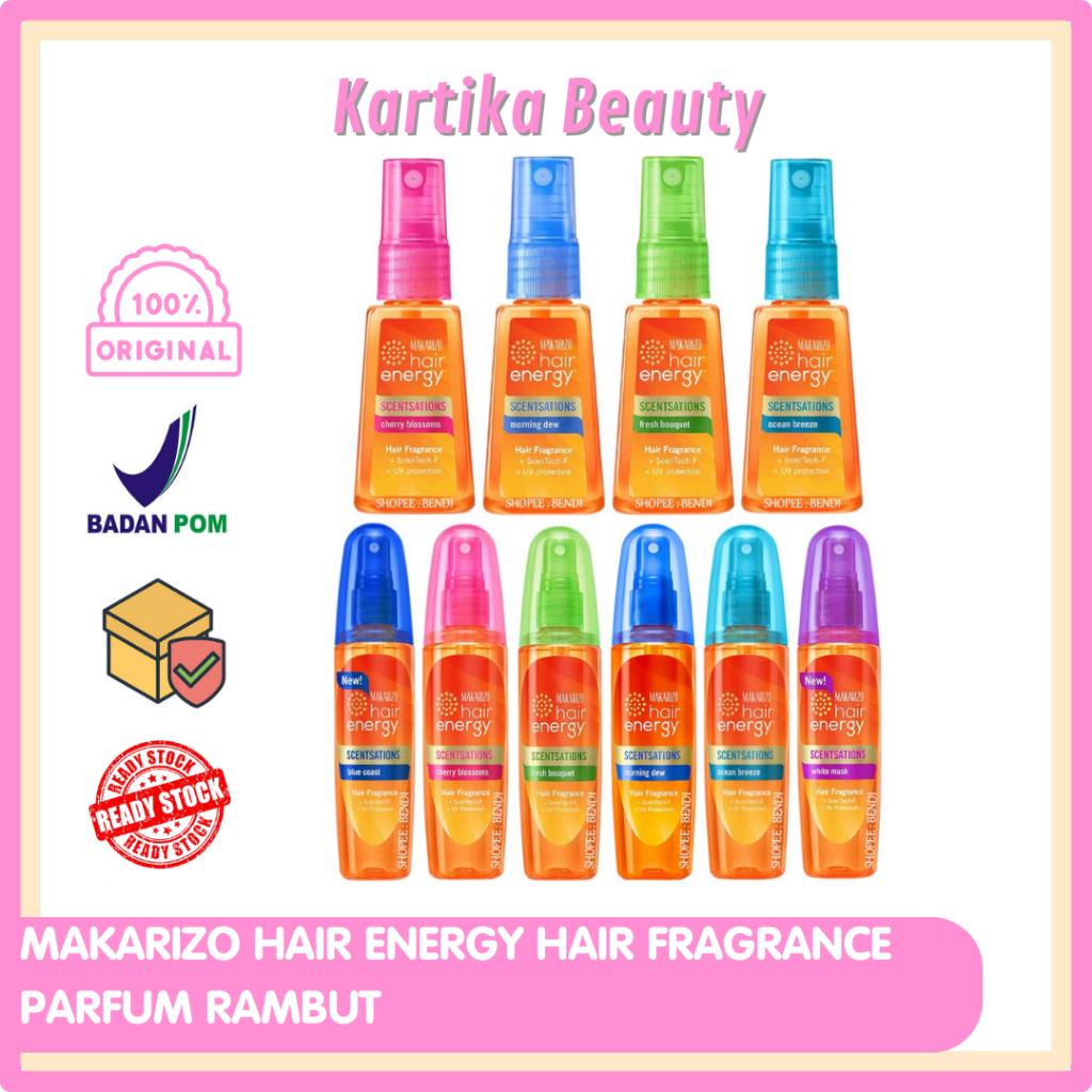 Jual MAKARIZO HAIR ENERGY HAIR SCENTSATIONS HAIR MIST FRAGRANCE SEMPROT ...