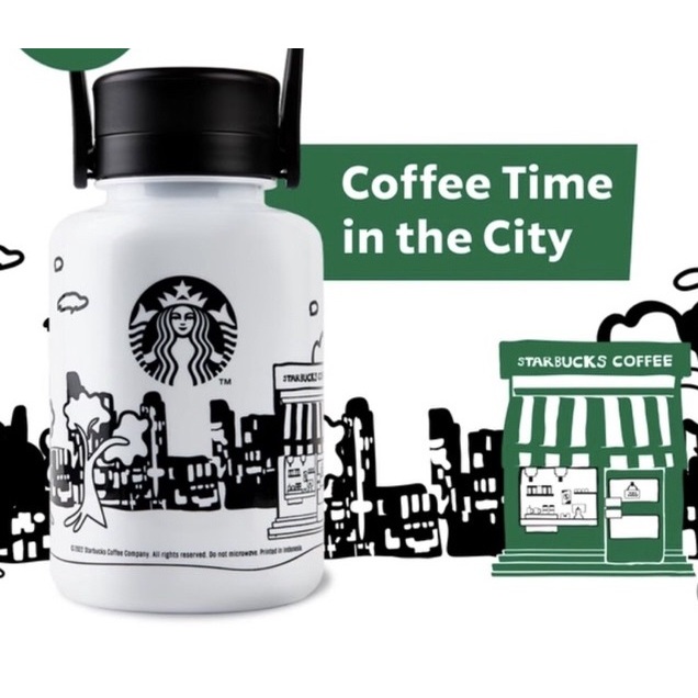 Jual STARBUCKS x KREABY Water Bottle 1Liter Tumbler Botol Minum Limited ...