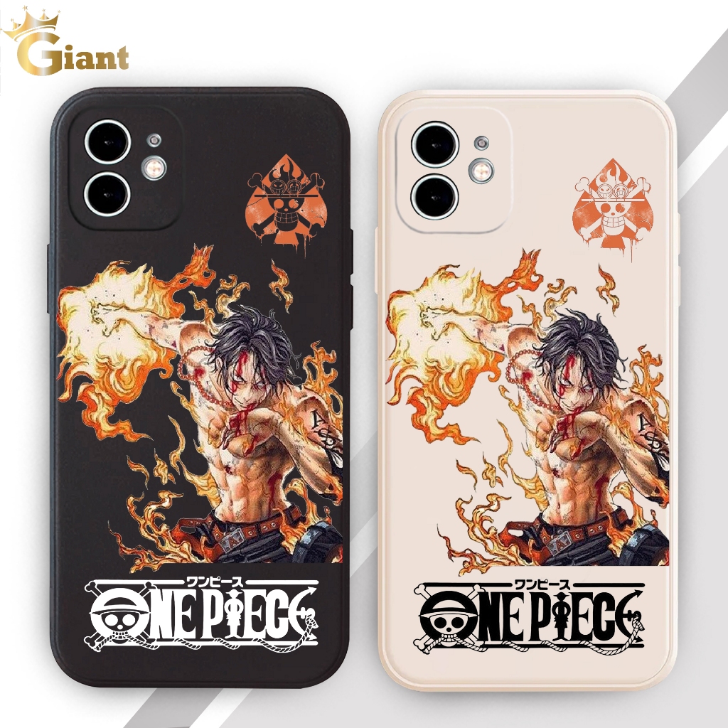 Jual Case Anime one piece D ACE Xiaomi Redmi NOTE12 122023 12C NOTE11E ...