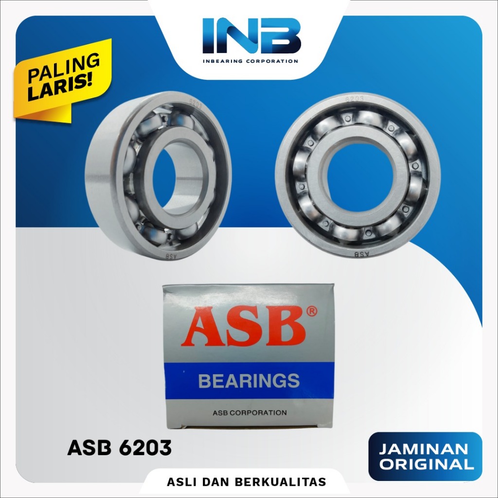 Jual Laker Bearing 6203 ASB Bearing Nap Gear Supra X 125 Supra Fit Cvt ...