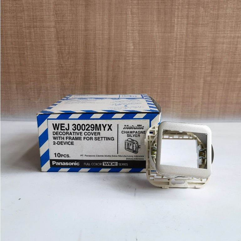 Jual Panasonic Cover Dalam Frame untuk Saklar dan Kombinasi Silver (WEJ ...
