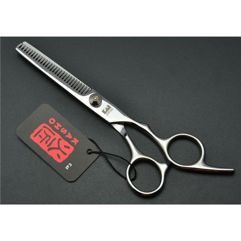Jual Gunting Rambut sasak 6,5 inch gunting penipis KASHO 440C Bahan ...