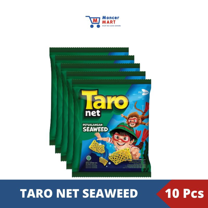 Jual Taro Net Petualangan Seaweed Renceng Isi 10 Pcs | Snack Taro Rasa ... Jual Taro Net Petualangan Seaweed Renceng Isi 10 Pcs | Snack Taro Rasa ...