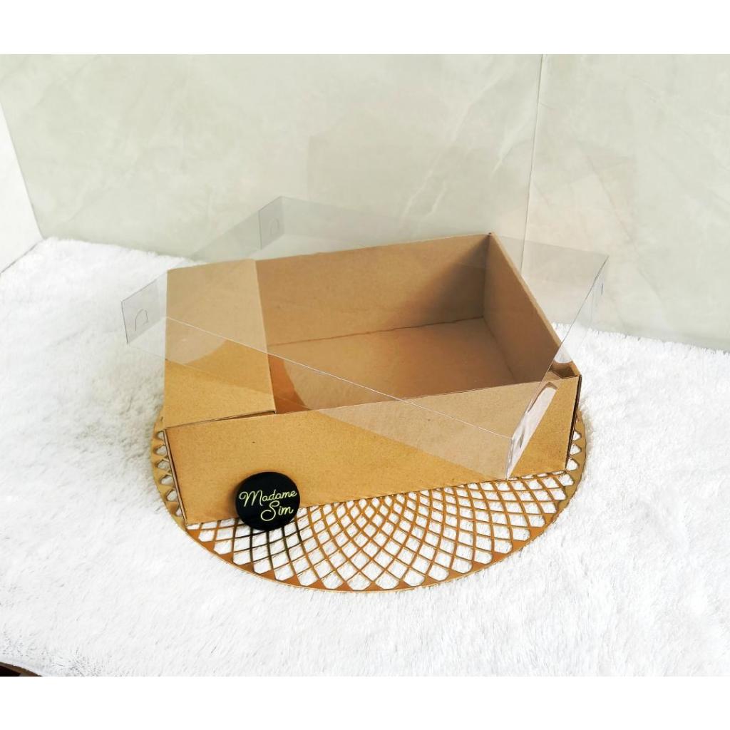 Jual BOX PUDDING - DUS KUE - KOTAK DESSERT 22x22x10 (ISI : 10 PCS ...