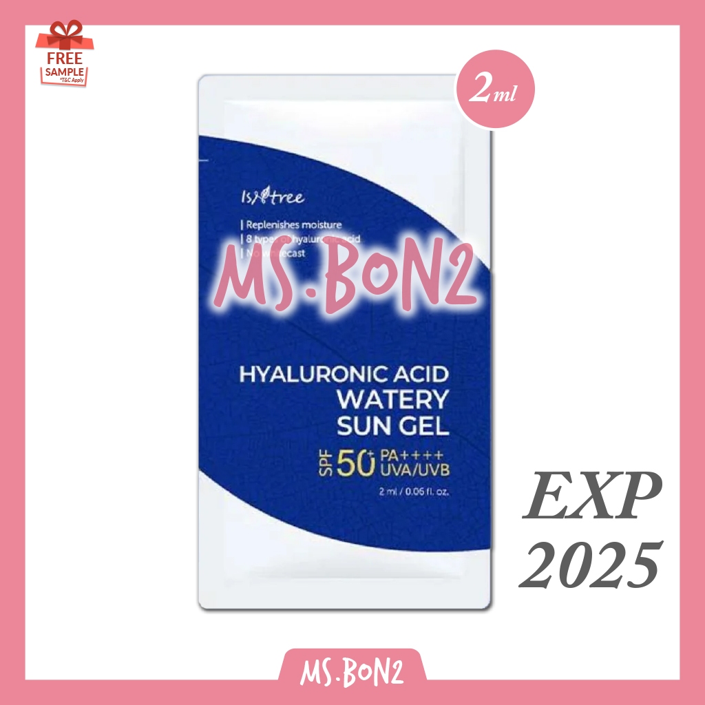Jual ISNTREE Hyaluronic Acid Watery Sun Gel Sunscreen SPF 50+ PA ...