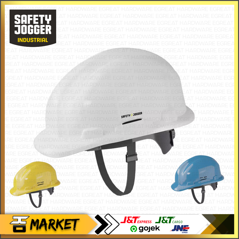 Jual Safety Jogger Kanha Light Chinstrap Helmet Safety | Shopee Indonesia