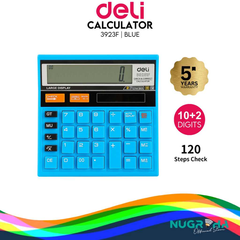 Jual CALCULATOR / KALKULATOR DELI 39231 | Shopee Indonesia