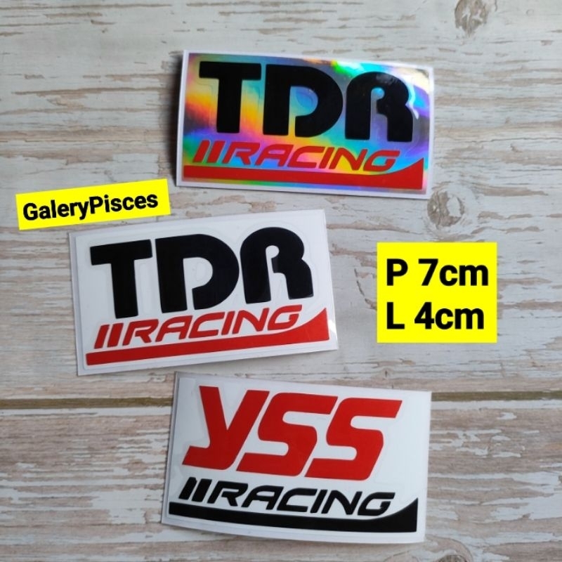 Jual stiker racing motor sticker cutting tdr yss | Shopee Indonesia