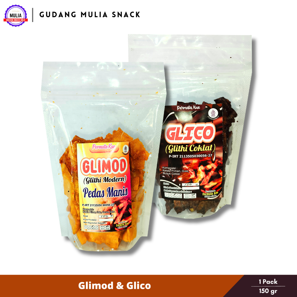 Jual Glimod Glithi Modern | Glico Glithi Coklat | Balung Kethek Ketek ...