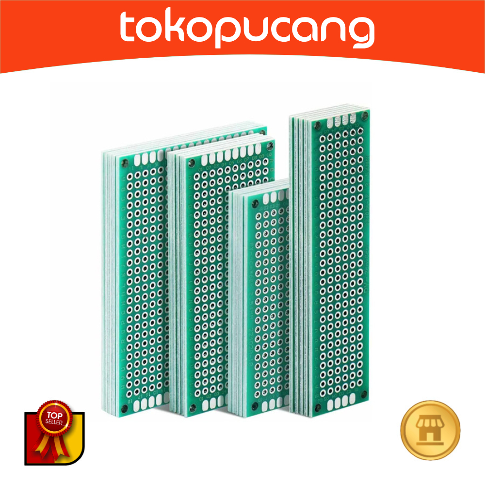 Jual PCB LUBANG DOT MATRIX THRU HOLE DOUBLE LAYER PCB LOBANG | Shopee ...