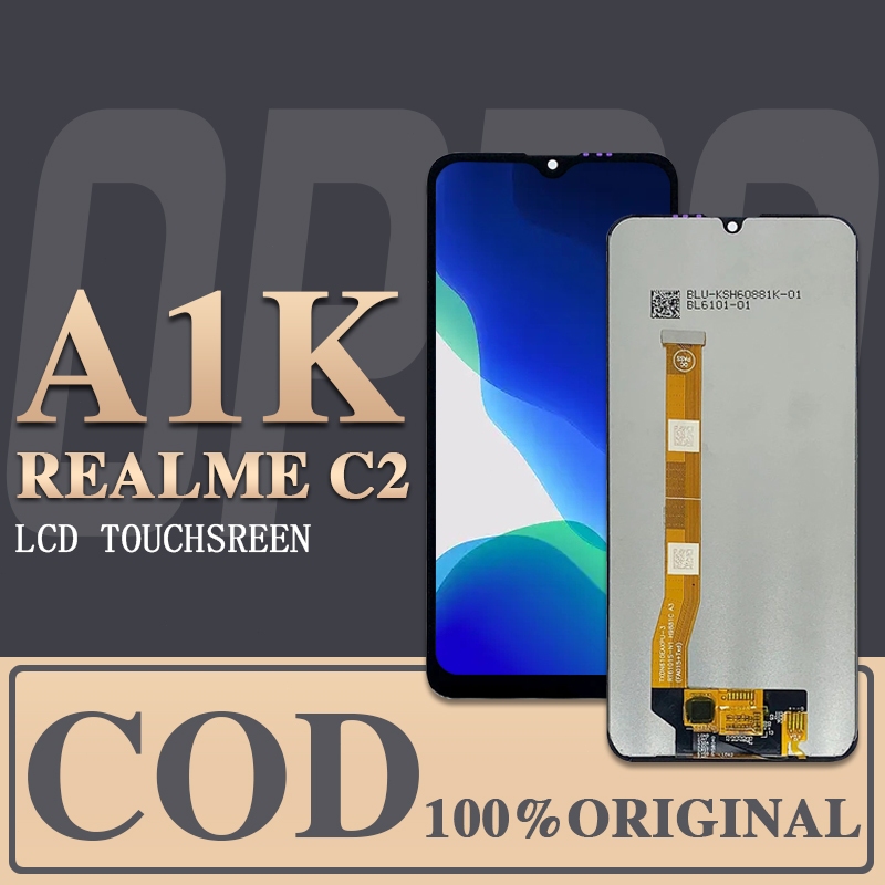 Jual 【ORIGINAL+LEM】LCD for OPPO A1K/for REALME C2 ORIGINAL 100% FULL ...