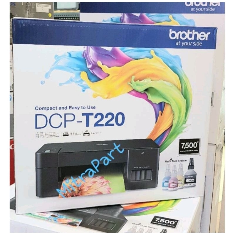 Jual Printer Brother DCP T220 Print Scan Copy Garansi resmi 3 Tahun ...