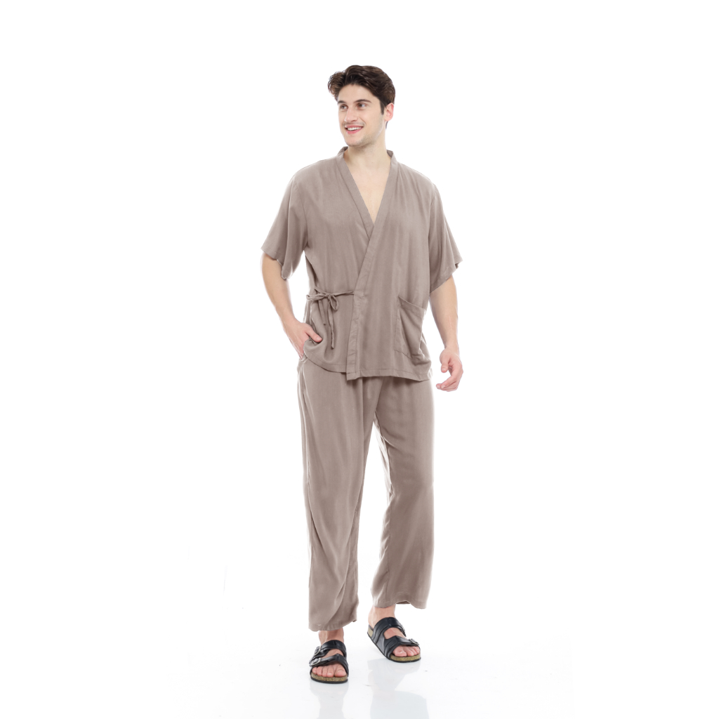 Jual SHIRO Men's Kimono Pajamas - Piyama Dewasa Pria / Baju Tidur Laki ...