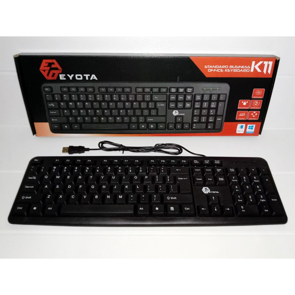 Jual Keyboard Eyota K11/Keyboard USB Standar | Shopee Indonesia