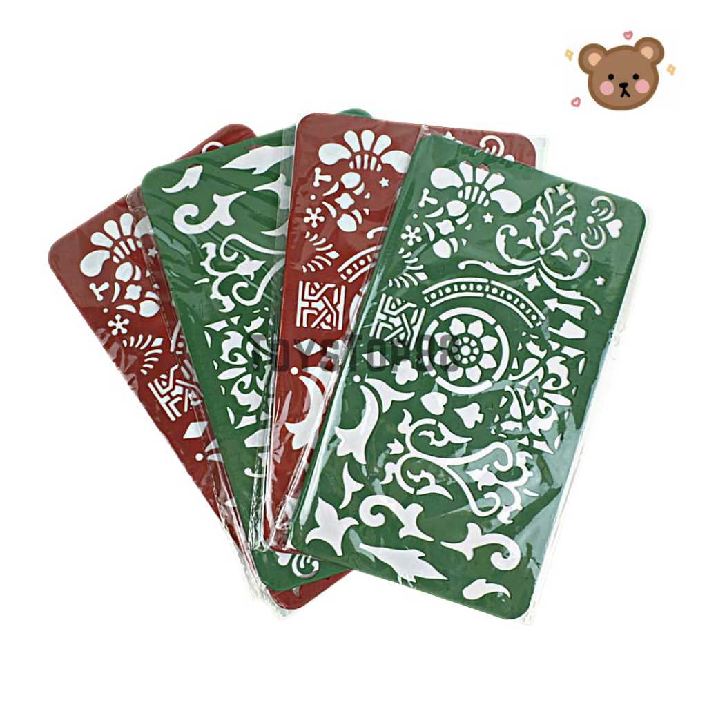 Jual Garisan Motif Batik - Penggaris Jiplak Pola Batik - Fancy Ruler ...