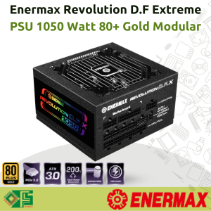 Jual PSU Enermax Revolution DF Extreme 1050 Watt 80 Plus Gold Modular ...